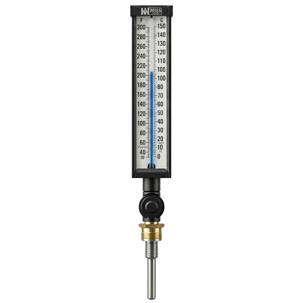 A7VU & A9VU Series 7″ & 9″ Vari-Angle® Industrial Glass Thermometer ...